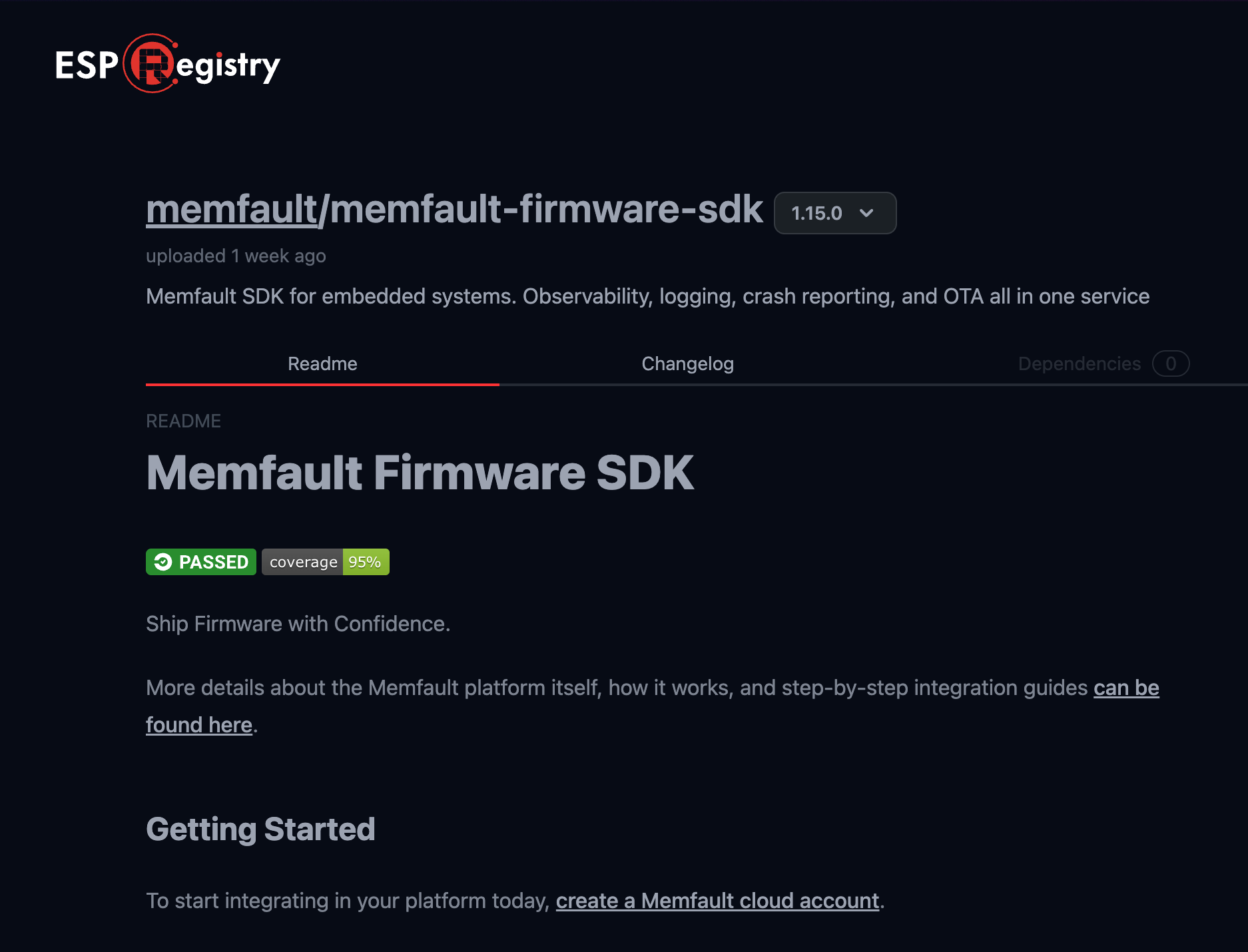 Publishing the Memfault SDK as an ESP-IDF Component | Interrupt
